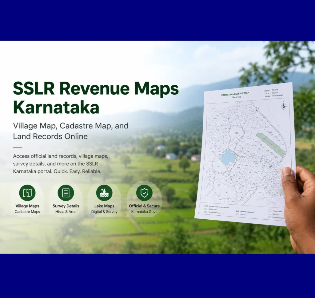 SSLR Revenue Maps Karnataka – Village Map Services Online